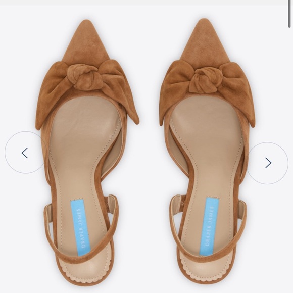 Draper James | Shoes | Draper James Tess Slingbacks In Cognac Suede ...